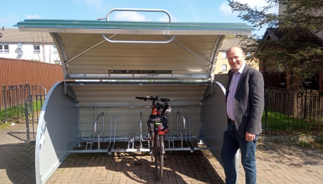 Bike storage boost | Dundee City Council